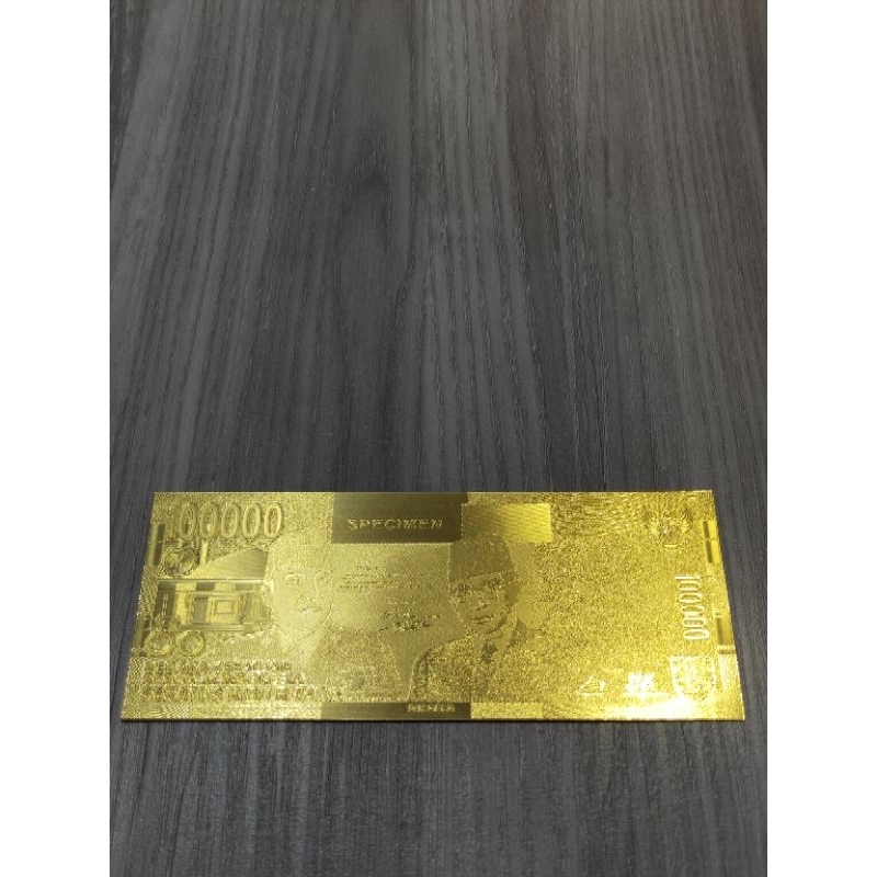 Jual Replika 100.000 Rupiah Foil Specimen Edition Barang Langka ...