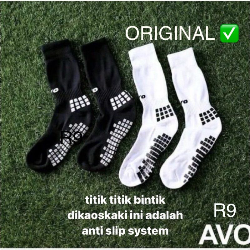 Jual KAOSKAKI AVO ANTI SLIP R9 ORIGINAL FUTSAL SPORT KAOS KAKI ...