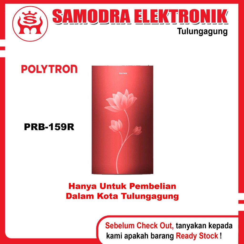 Jual Kulkas Polytron PRB-159R I Kulkas 1 Pintu Polytron 150L | Shopee Indonesia