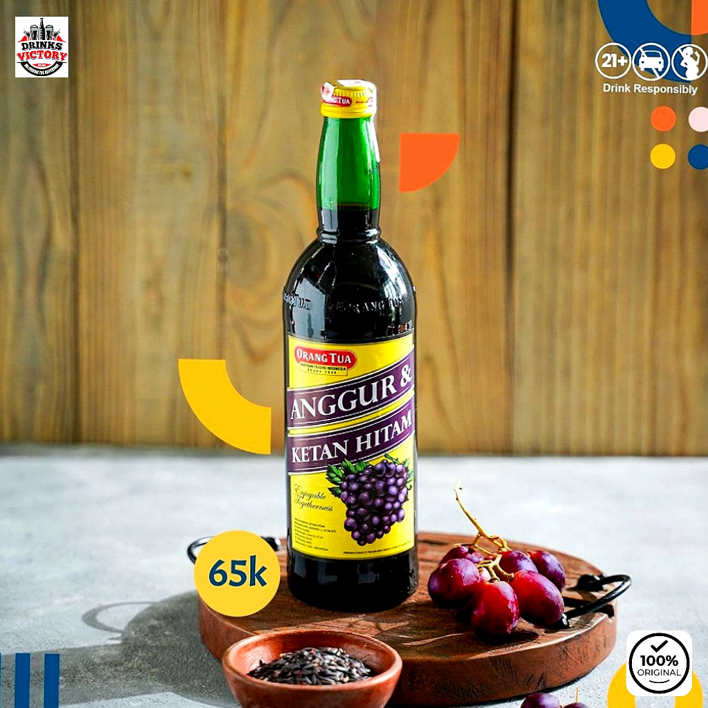 Jual Anggur & Ketan Hitam Cap Orang Tua - 620 ml ( Original & Resmi ...