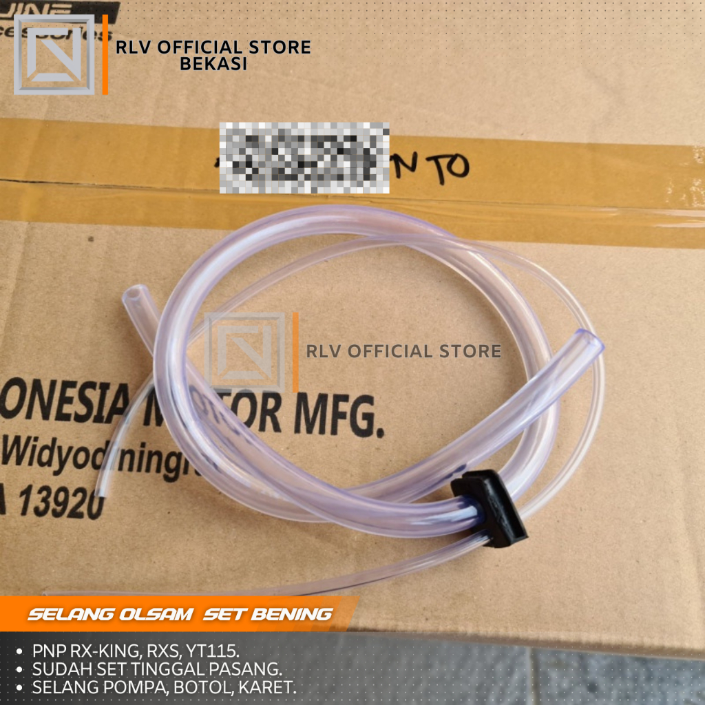 Jual SELANG BOTOL OLI SAMPING RX KING BESAR KECIL PLUS HOLDER OIL PIPE ...