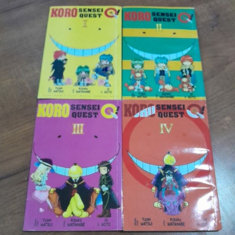 Jual Kuro SENSAI QUEST Volume 1 - 4 (PRELOVED KOMIK) | Shopee Indonesia