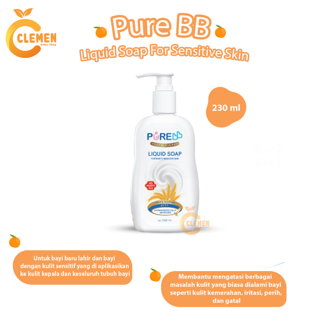 Jual Pure BB Liquid Soap 230ml | Shopee Indonesia