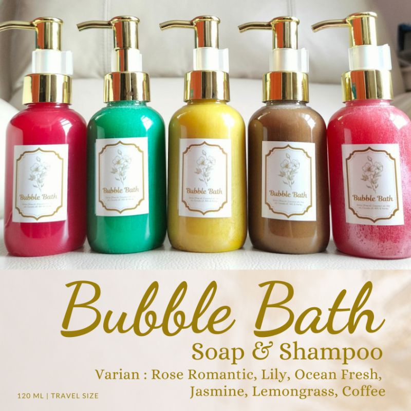 Jual Bubble Bath Rose Romantic / Ocean Fresh / Lily / Jasmine / Lemon ...