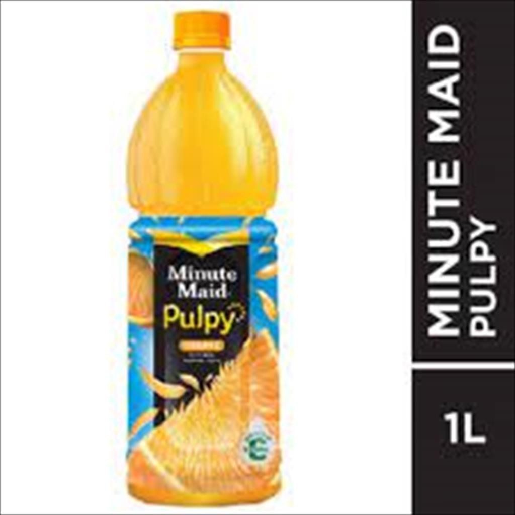 Jual PULPY JERUK BOTOL 1 LITER / 1000ML DUS ISI 12 | Shopee Indonesia