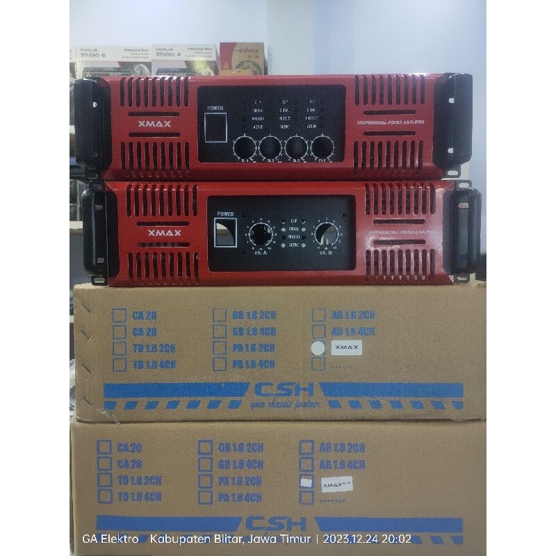 Jual BOX Power XMAX 3u 2ch dan 4ch | Shopee Indonesia