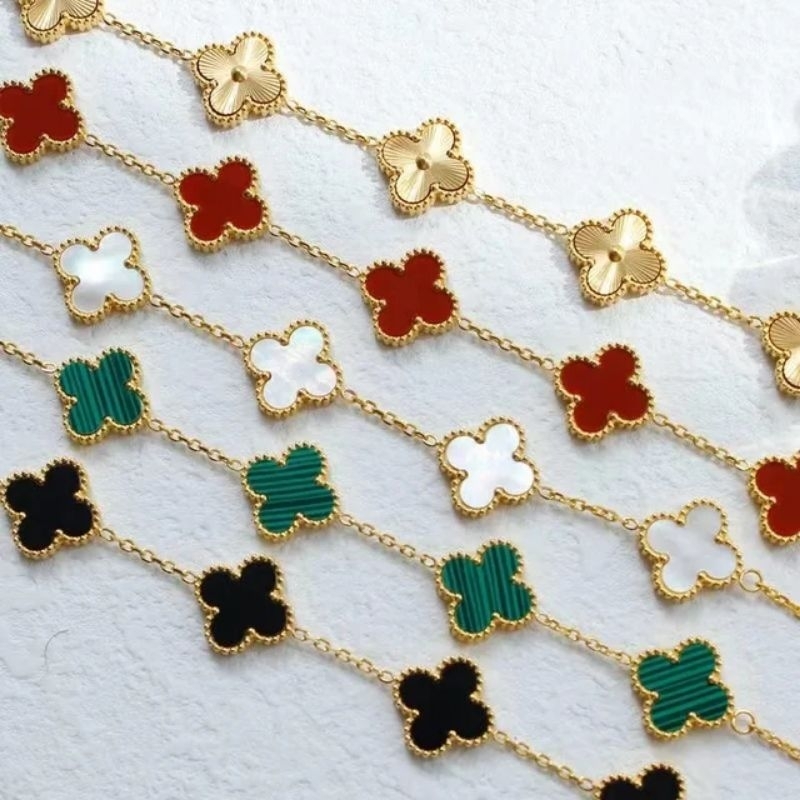 Jual GELANG CLOVER TITANIUM ASLI TERMURAH DAN ANTI KARAT | Shopee Indonesia