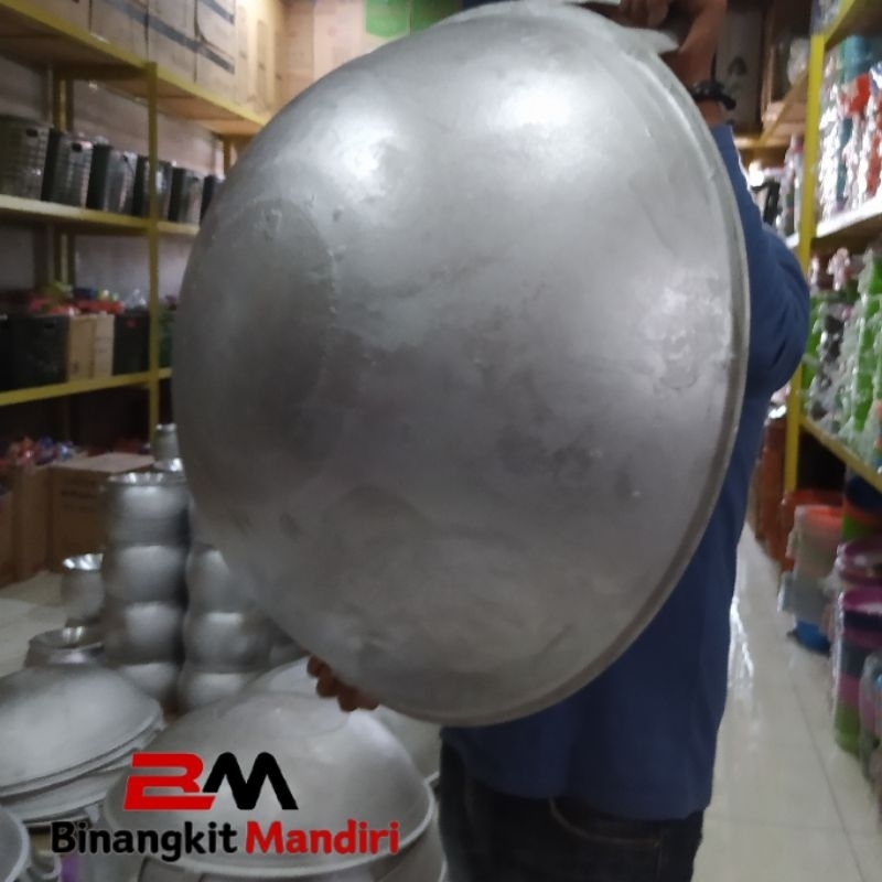 Jual KUALI JUMBO Ukuran 30 Diameter 75 Cm | Kuali Penggorengan Super ...
