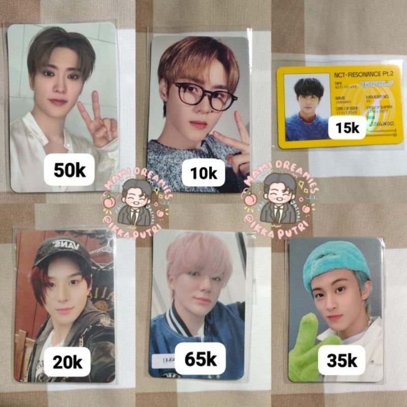 Jual PC PHOTOCARD JAEHYUN JUNGWOO KUN JENO MARK CANDY NCT HOME NEOZONE ...