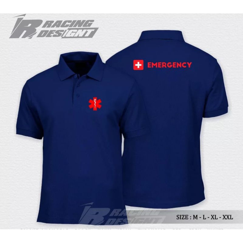 Jual BAJU KERAH POLO PARAMEDIC EMERGENCY | Shopee Indonesia