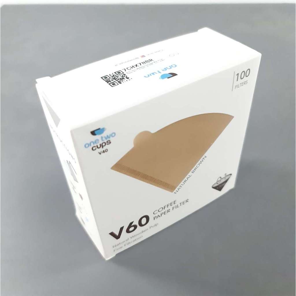Jual One Two Cups Kertas Saringan Kopi Filter Paper V60 1-2 Cups 100 ...