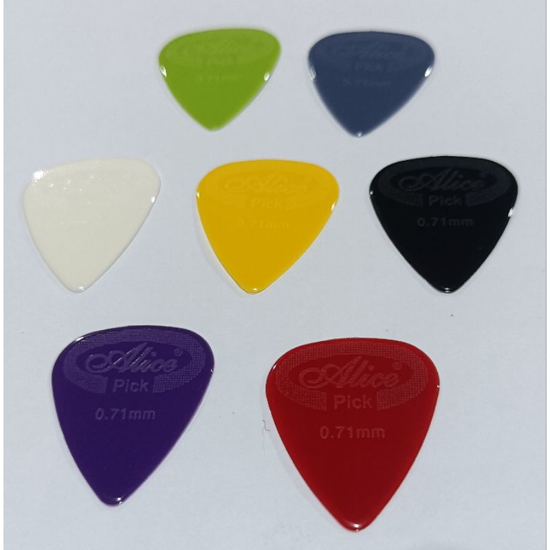 Jual pick gitar ALICE bahan nilon | Shopee Indonesia