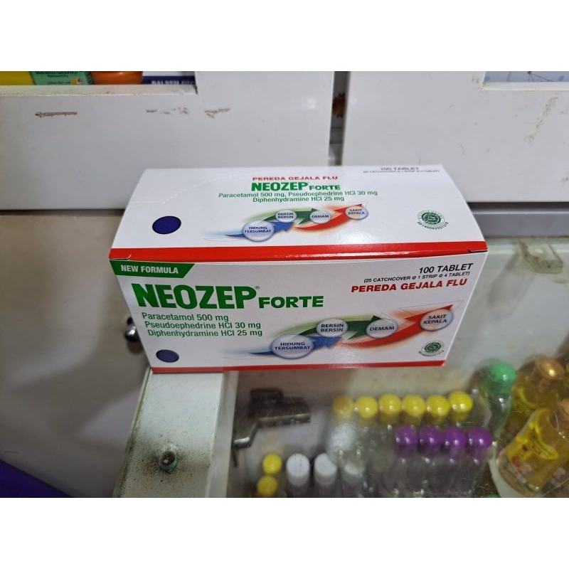 Jual NEOZEP FORTE 1bok isi 25keping | Shopee Indonesia