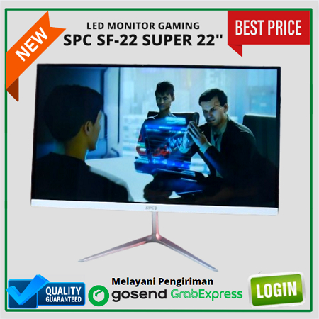 Jual LED Monitor SPC SM-22 21.5Inch 60Hz IPS FHD HDMI - LED SPC Office SM22 | Shopee Indonesia