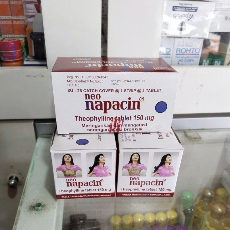 Jual NEO NAPACIN 1bok isi 25keping | Shopee Indonesia