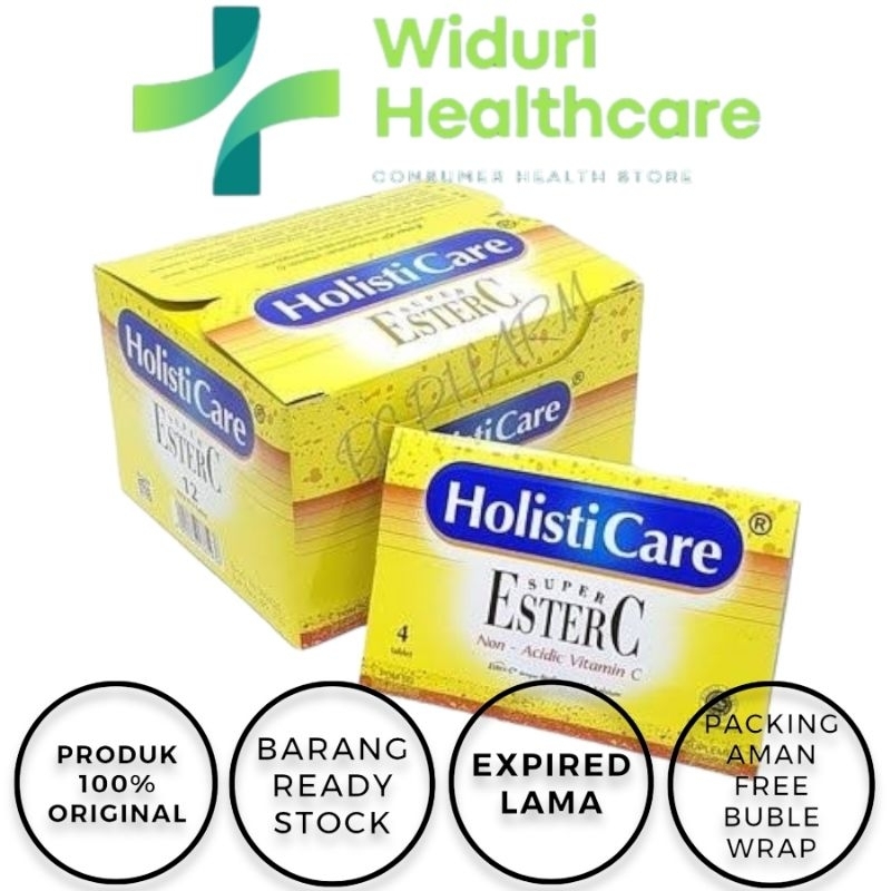 Jual Ester C Strip Holisticare (4 tablet) | Shopee Indonesia