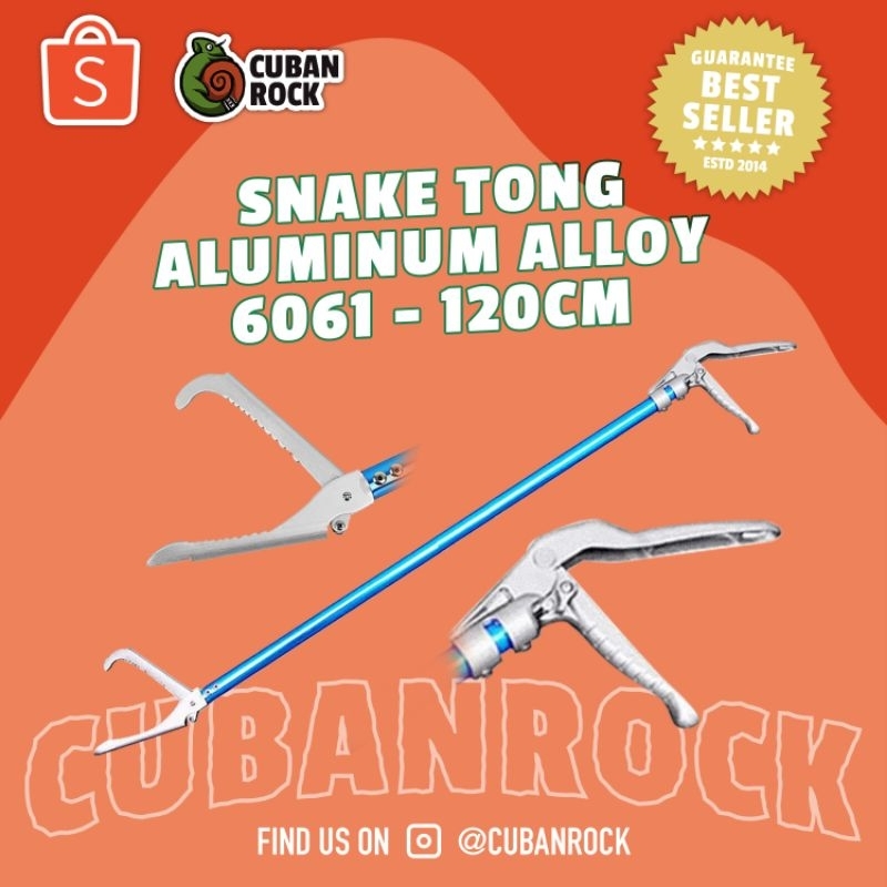 Jual Heavy duty Snake tong Grab stick Alloy penjepit ular 120cm ...