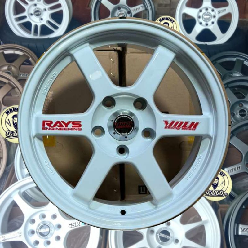 Jual VELG TE37 RING 16 5X114 COCOK UNTUK INOVA ERTIGA LUXIO GRANMAX CRV ...