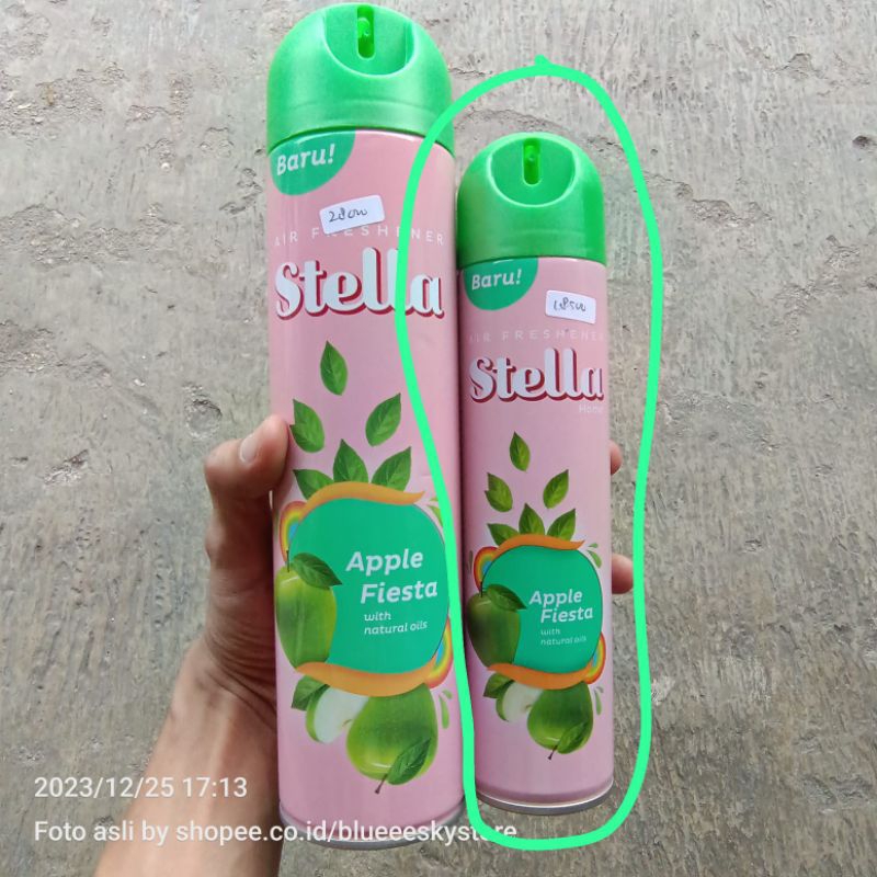 Jual STELLA Aerosol Pewangi Ruangan Semprot Kaleng - 400ml | Shopee Indonesia