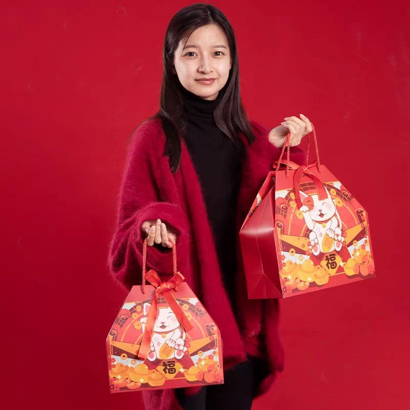Jual paper bag imlek / sincia / chinese new year cny tahun naga tas ...