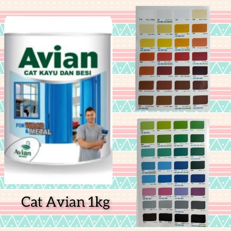 Jual Cat Avian 1kg,cat kayu dan besi Avian 1kg,cat kayu Avian 1kg,cat ...