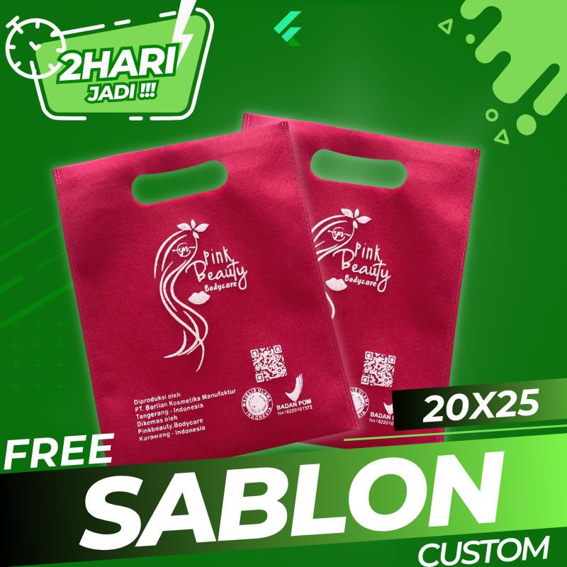 Jual TAS FOP TAS PRESS LOGO USAHA TAS HAJATAN TAS SPUNBOND TAS PRESS ...