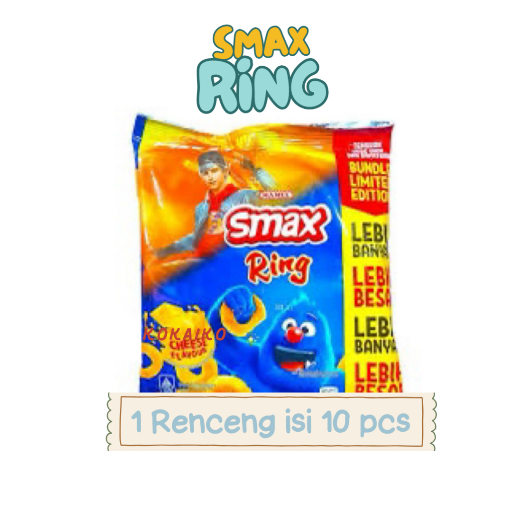 Jual SMAX RING CHEESE 1 RENCENG ISI 10 PCS | Shopee Indonesia