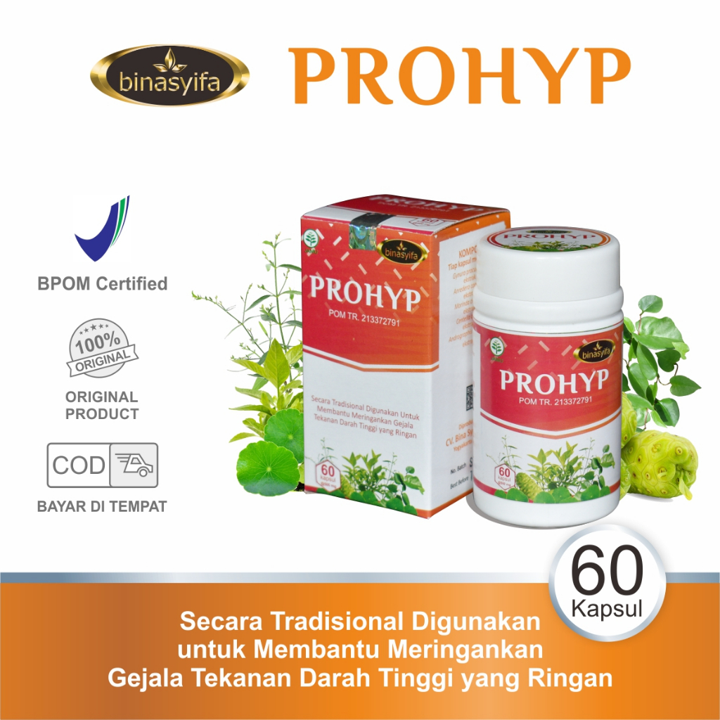 Jual PROHYP Penurun Tekanan Darah Tinggi Hipertensi | Shopee Indonesia