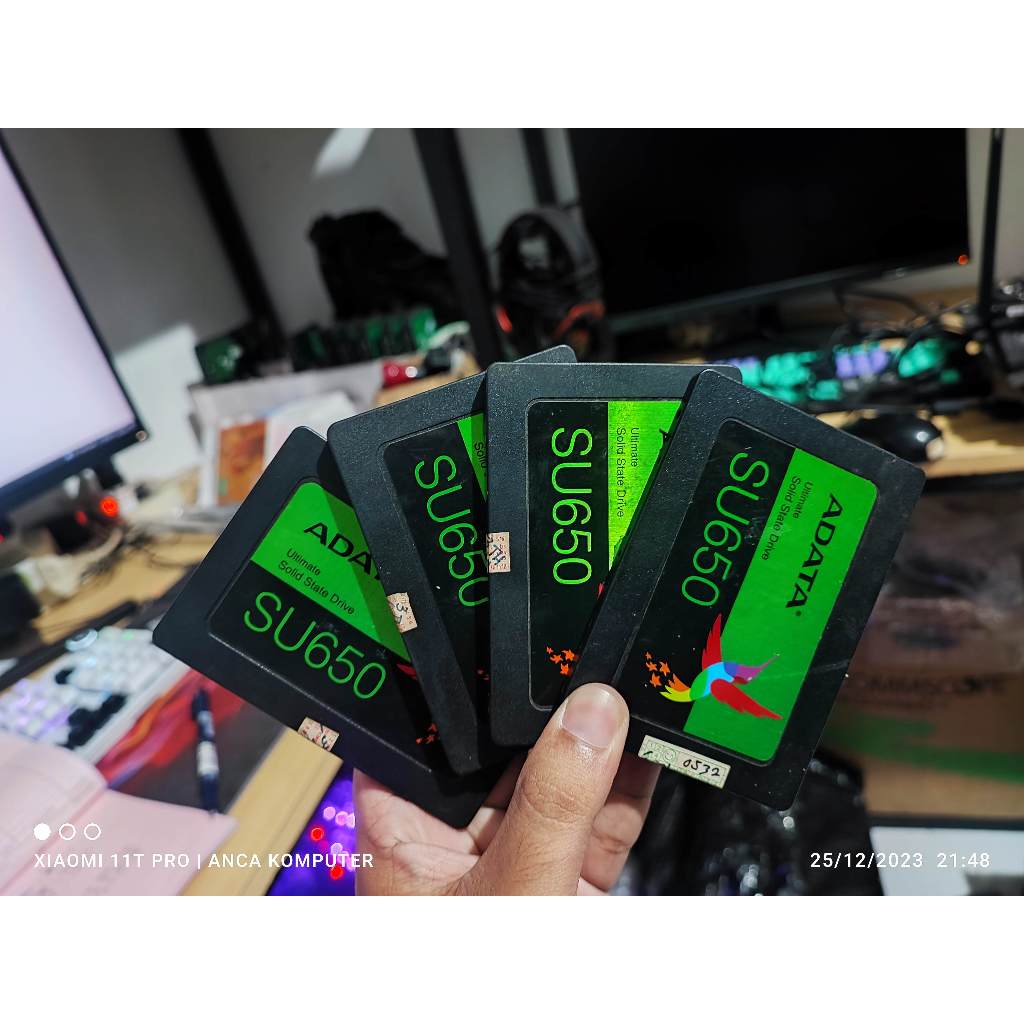 Jual SSD 240 - 256 GB MERK V-GEN / WD GREEN / ADATA SU 650 / TEAM GX2 / PANTHER | Shopee Indonesia