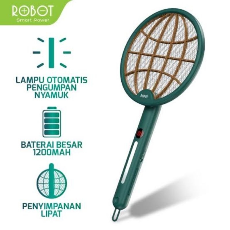 Jual ROBOT RT MS01 Raket nyamuk Elktrik listrik Mosquito UV Trap ...