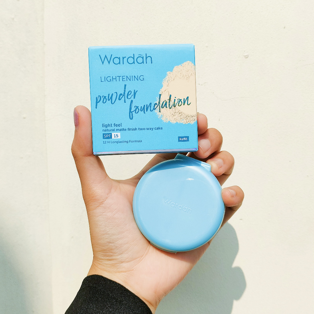 Jual WARDAH LIGHTENING POWDER FOUNDATION TWO WAY CAKE REFILL//COMPACT ...