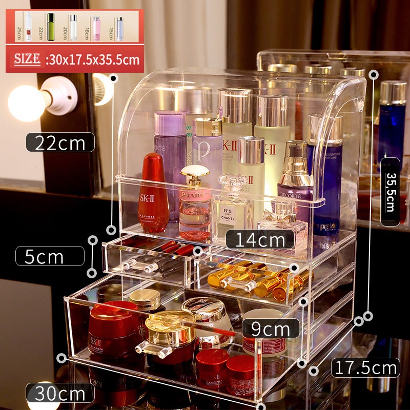 Jual Rak Kosmetik Acrylic / Rak Penyimpanan Kosmetik / Rak Organizer ... Jual Rak Kosmetik Acrylic / Rak Penyimpanan Kosmetik / Rak Organizer ...