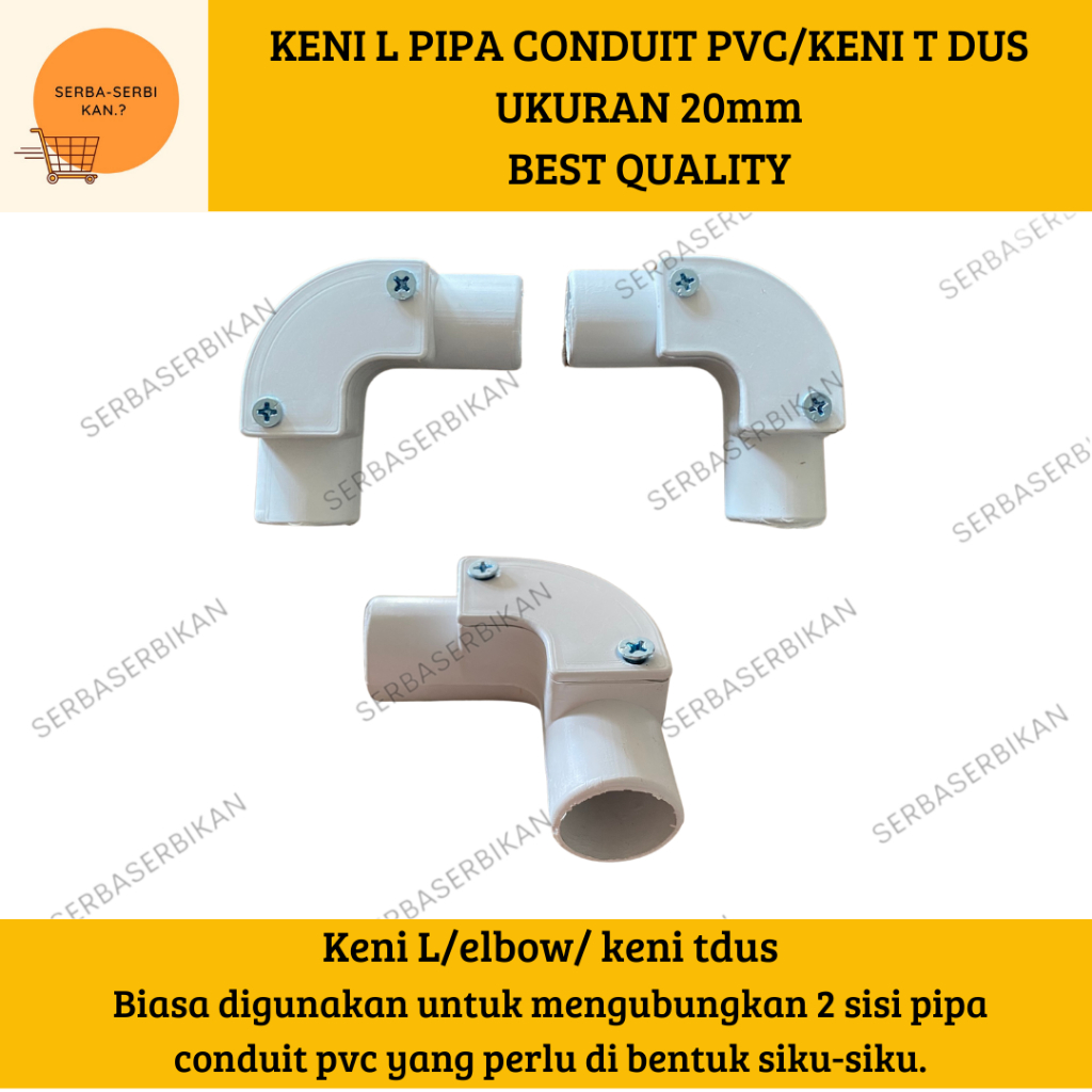 Jual KENI L PIPA LISTRIK CONDUIT 20mm | Shopee Indonesia