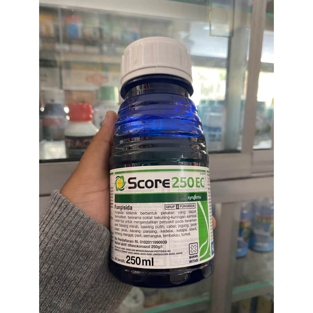 Jual FUNGISIDA SCORE 250EC kemasan 250ml | Shopee Indonesia