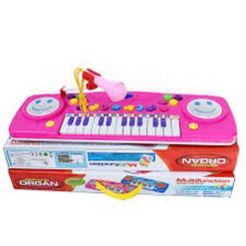 Jual Mainan Keyboard Anak Mainan piano Electronic Organ dengan mic ...