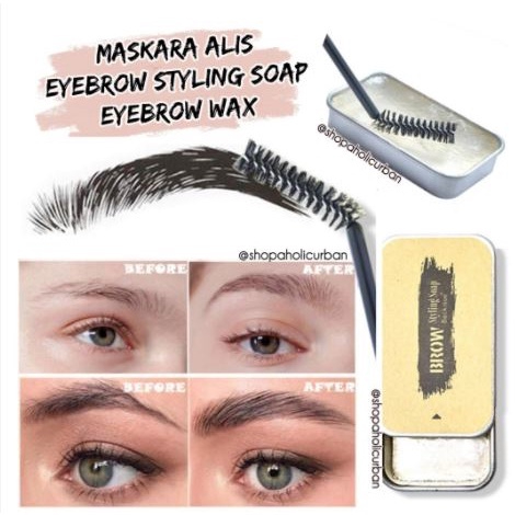Jual Pembentuk Alis Eyebrow Wax Alis Brow Styling Soap Eyebrow Styling ...