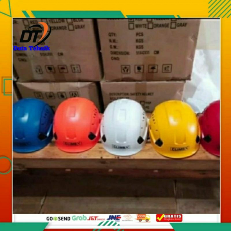 Jual HELM SAFETY CLIMBING / CLIMB X / HELM SAFETY / HELM PROYEK / HELM ...