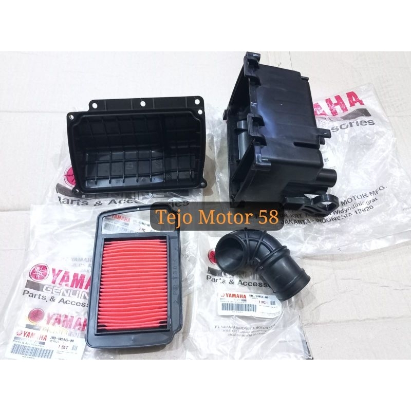 Jual 5TL 1 SET 4 PCS BOX FILTER SARINGAN UDARA YAMAHA MIO SPORTY SMILE ...