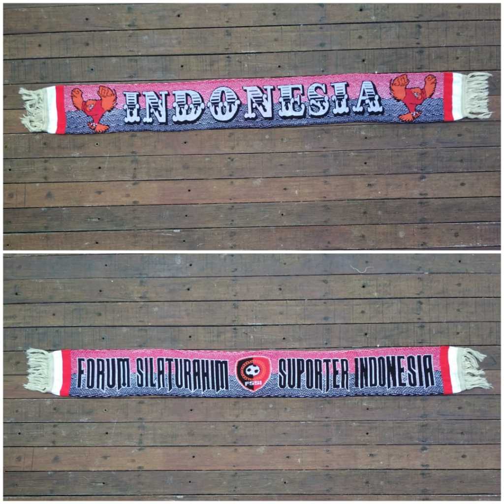 Jual TIMNAS INDONESIA Syal Scraf Rajut Digital Timnas Indonesia Darah ...