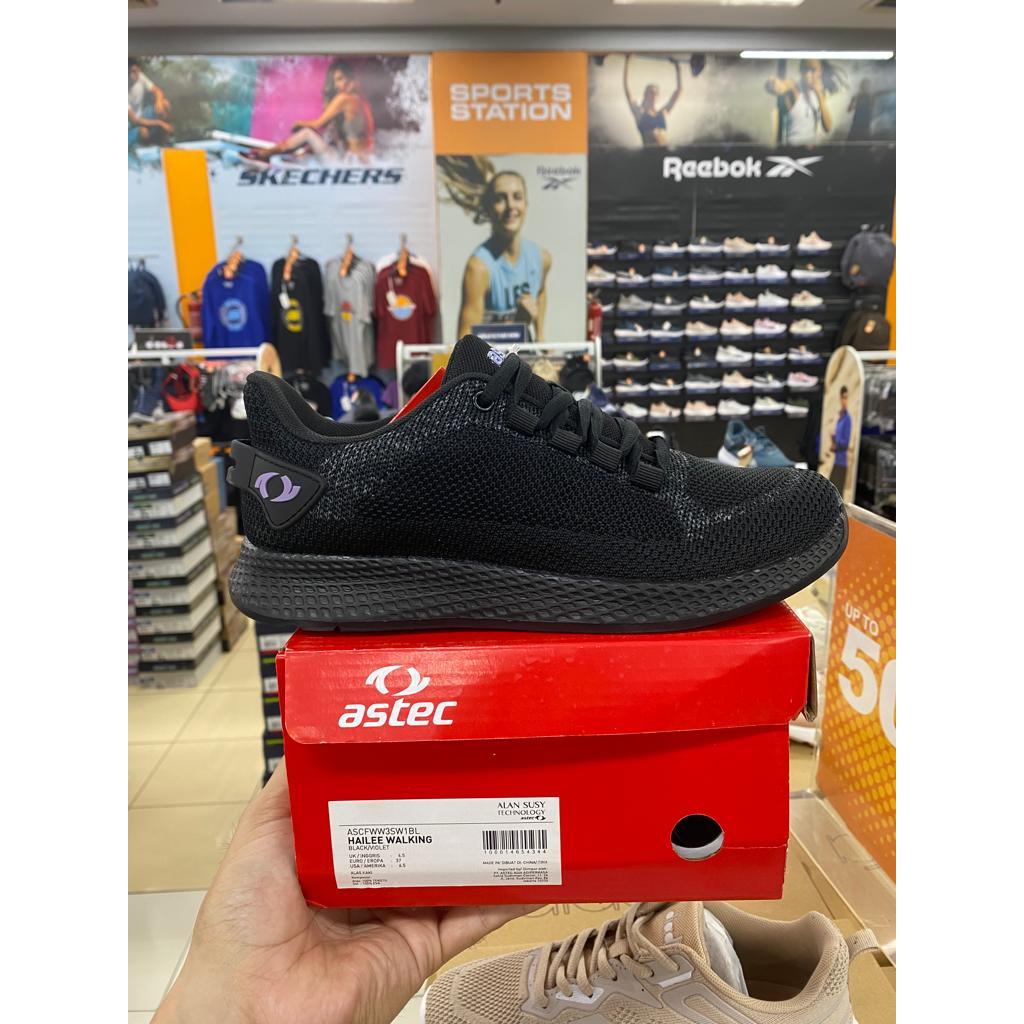 Jual Astec Hailee Walking Black/Violet Women's Shoes Original | Shopee ...
