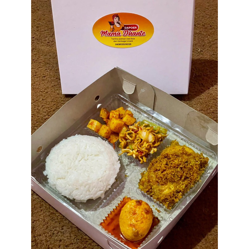 Jual NASI KOTAK PAKET HEMAT FRESH DAN MURAH//NASI KUNING,UDUK | Shopee ...
