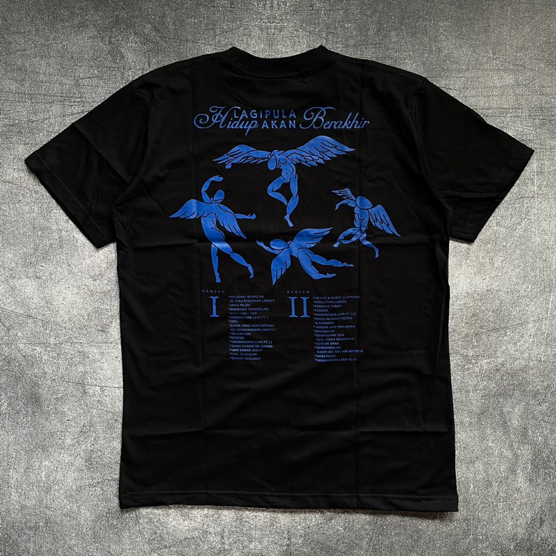 Jual Tshirt HINDIA - TRACKLIST BLACK Official Merchandise | Shopee ...