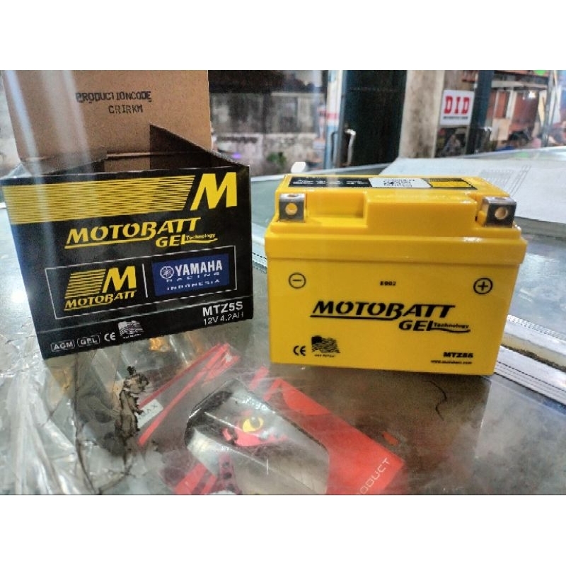 Jual Aki Motobatt MTZ5S 12v 4,2AH | Shopee Indonesia