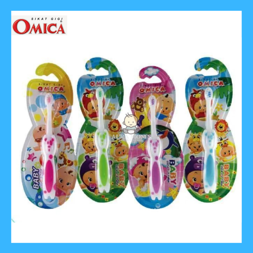 Jual OMICA - Sikat Gigi Omica Baby Usia 1-3tahun | Shopee Indonesia
