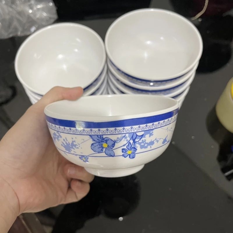 Jual MANGKUK SUP 1 Lusin ASLI MELAMIN || MANGKOK KUAH MIE AYAM ...