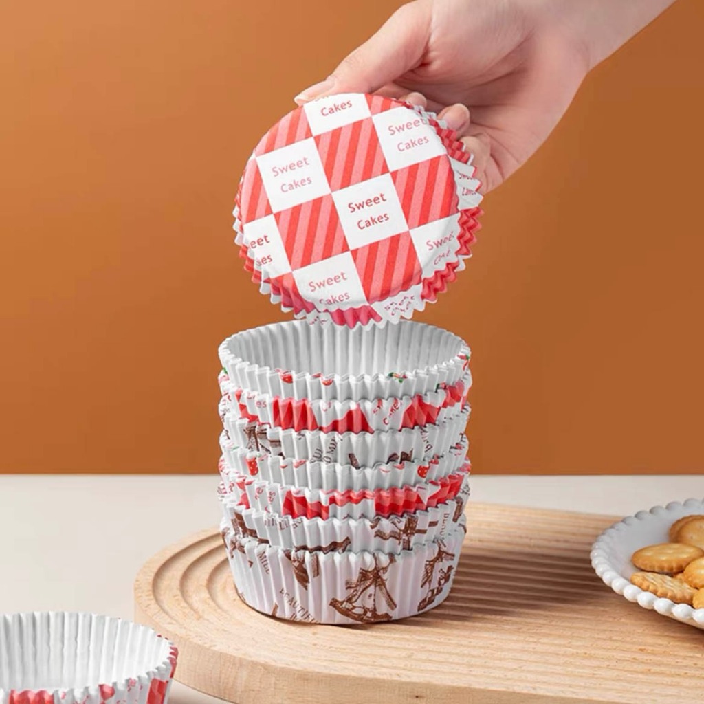 Jual [50 PCS] Paper Cup Roti BULAT / Cetakan Roti Paper Cup Laminasi ...
