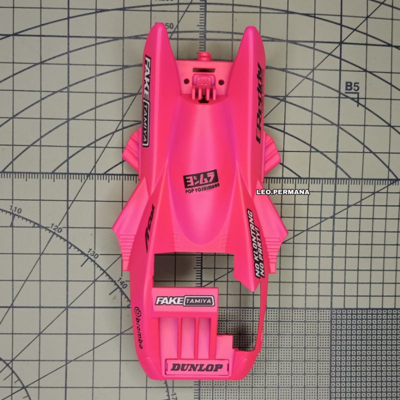 Jual REP BODY STRATO VECTOR REPAINT PINK FLUO + CUSTOM SDC | BODY ...