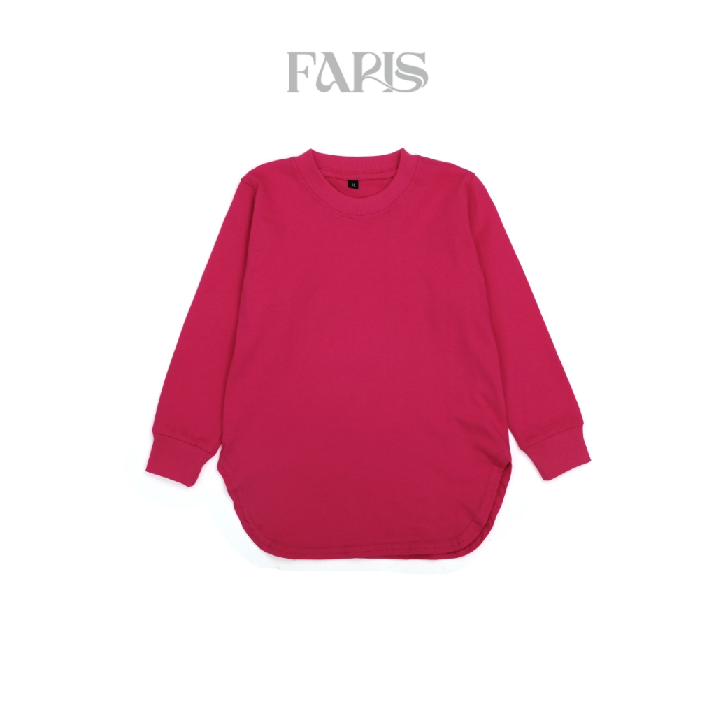 Jual Faris_Store24 - Kaos Anak Perempuan Atasan Lengan Panjang Body ...