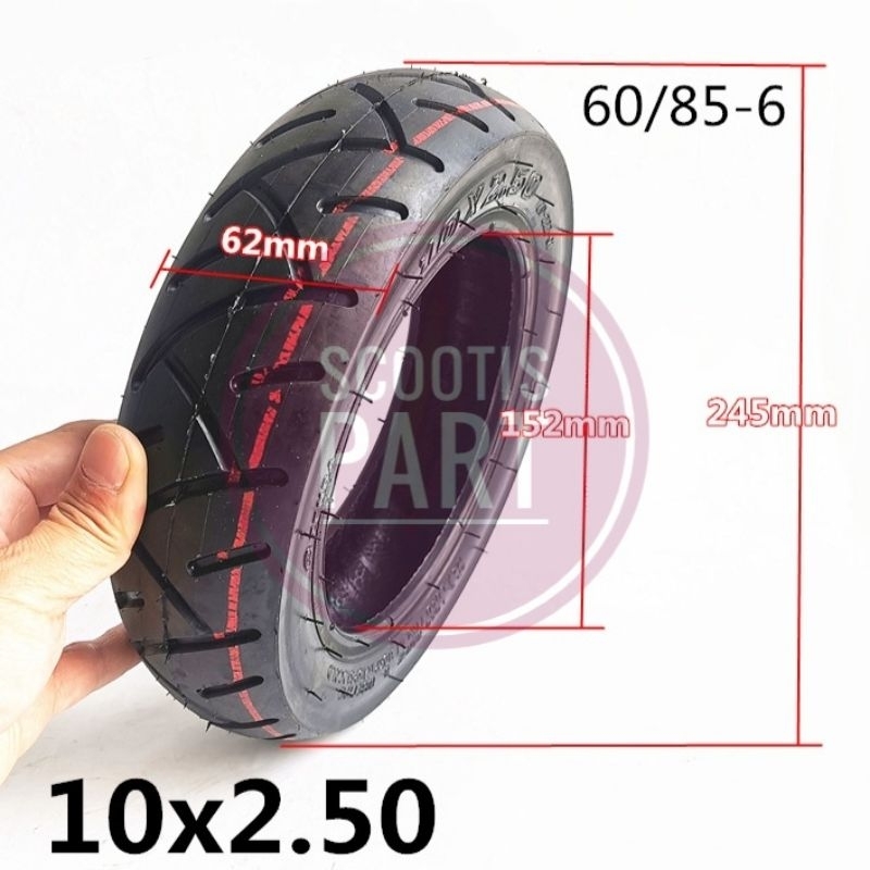 Jual Ban Luar 10 x 2.50 Inch Skuter Listrik Universal | Shopee Indonesia