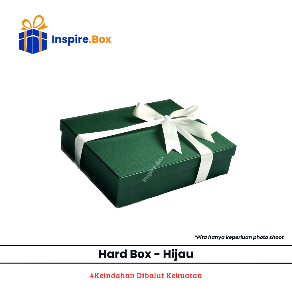 Jual Hard Box 10 20 5 - Gift Box 10x20x5 - Kotak Kado Hijau | Shopee ...